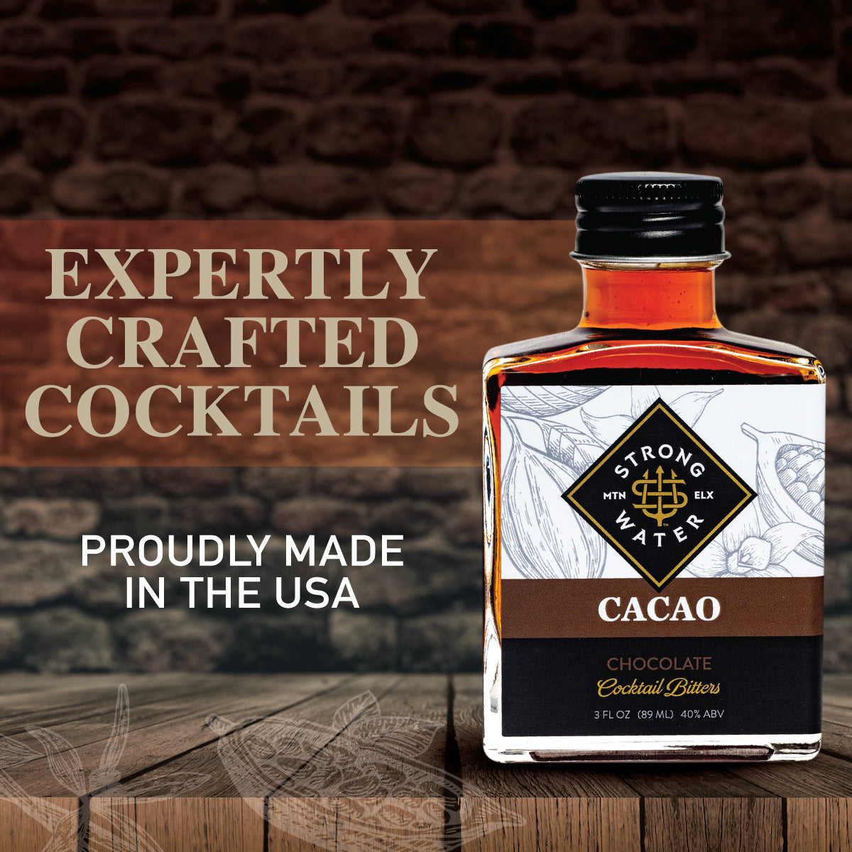 Chocolate Cocktail Bitters - Strongwater