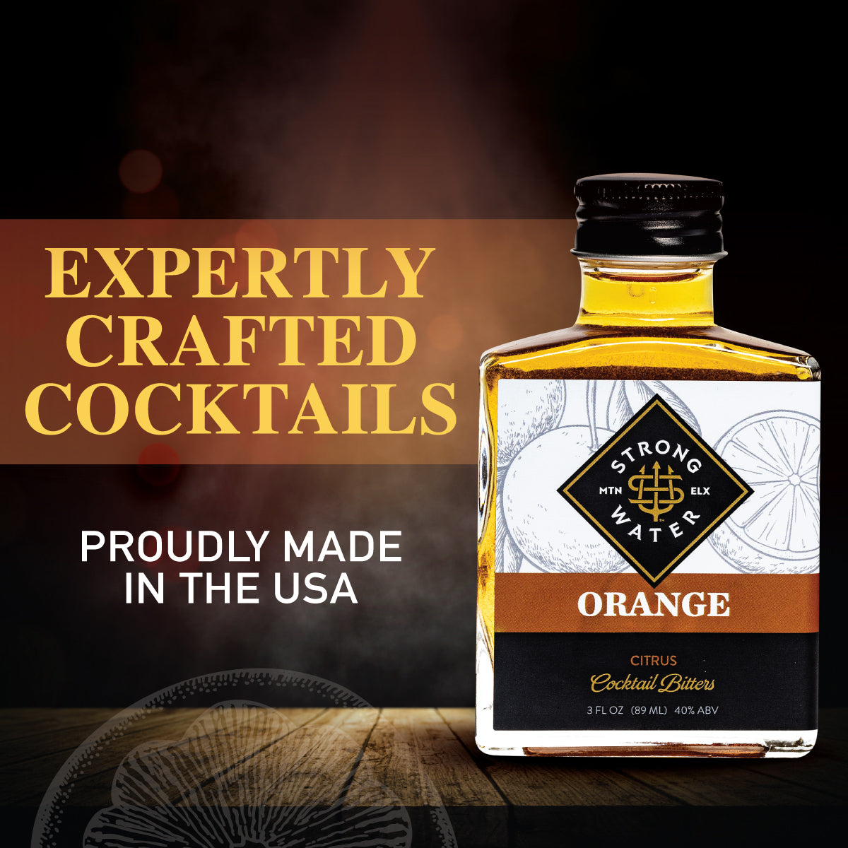 Orange Cocktail Bitters - Classic Cocktail - Strongwater