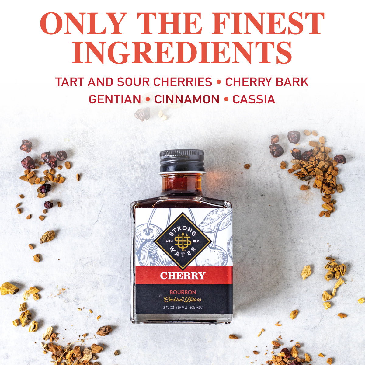 Cherry Bourbon Cocktail Bitters - Strongwater