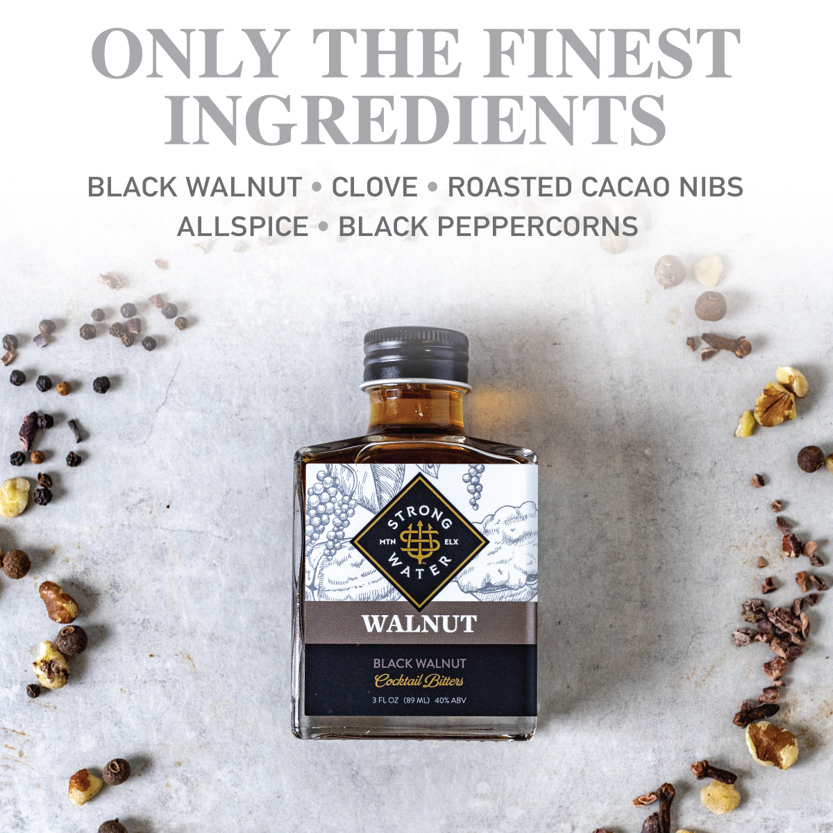 Black Walnut Bitters - Black Walnut Cocktails | Strongwater