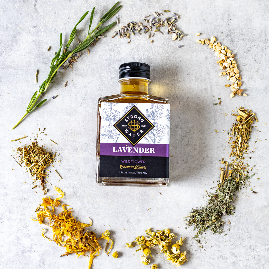 Lavender: Wildflower Cocktail Bitters - Strongwater